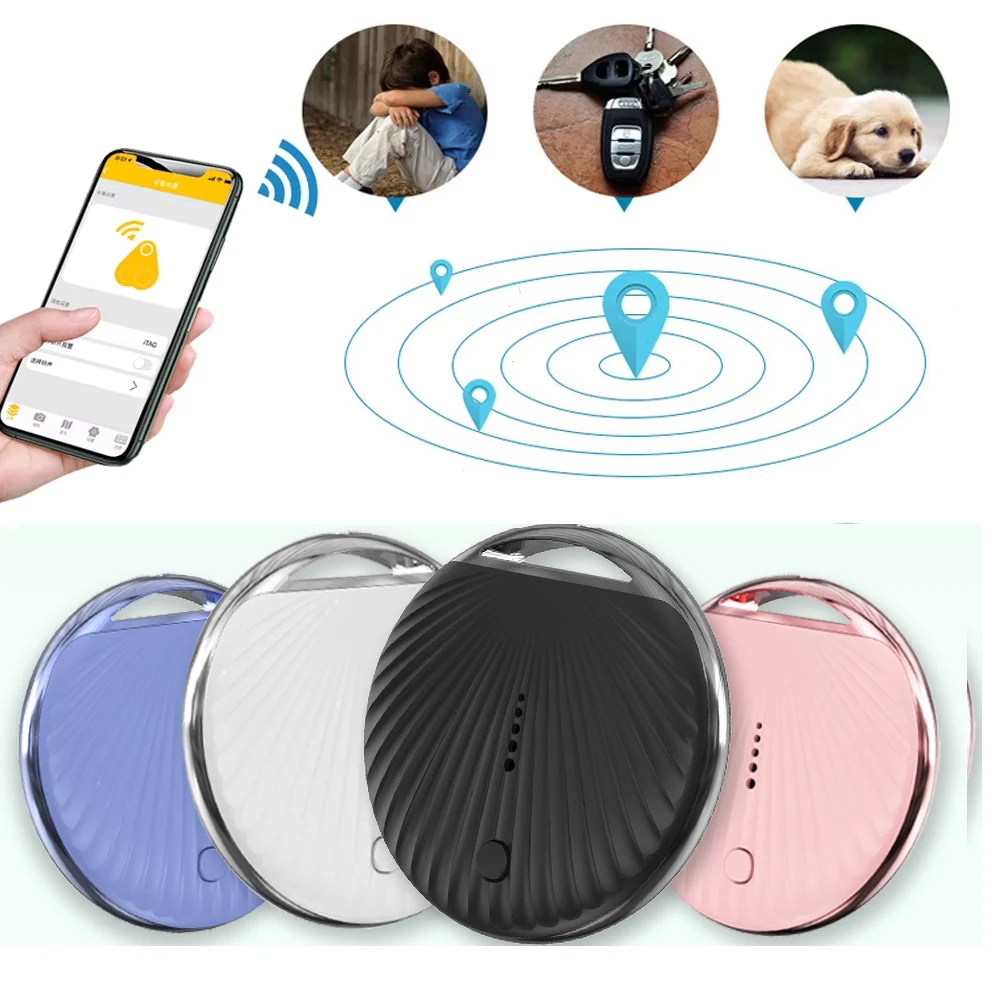 Mini Global GPS Tracker Smart Tag Compatible with iOS Find My App Key ...