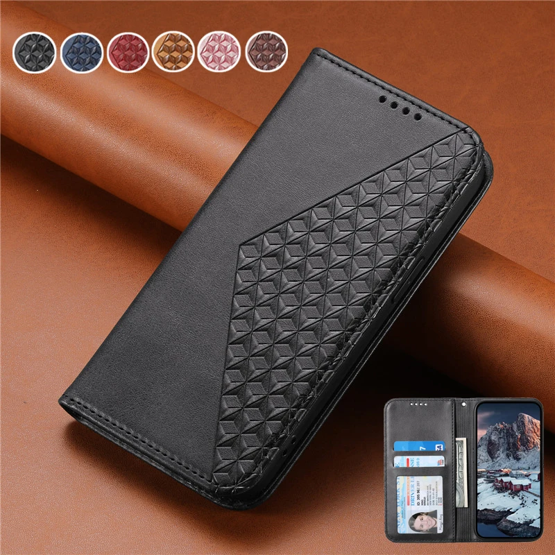 Magnetic-Leather-Wallet-Cover-Case-For-Samsung-Galaxy-M34-5G-M54-M14 ...