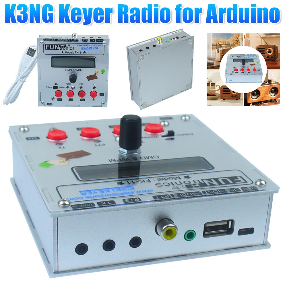 K3NG-Keyer-ejercitador-de-Radio-CW-dispositivo-con-pantalla-LCD-teclado ...
