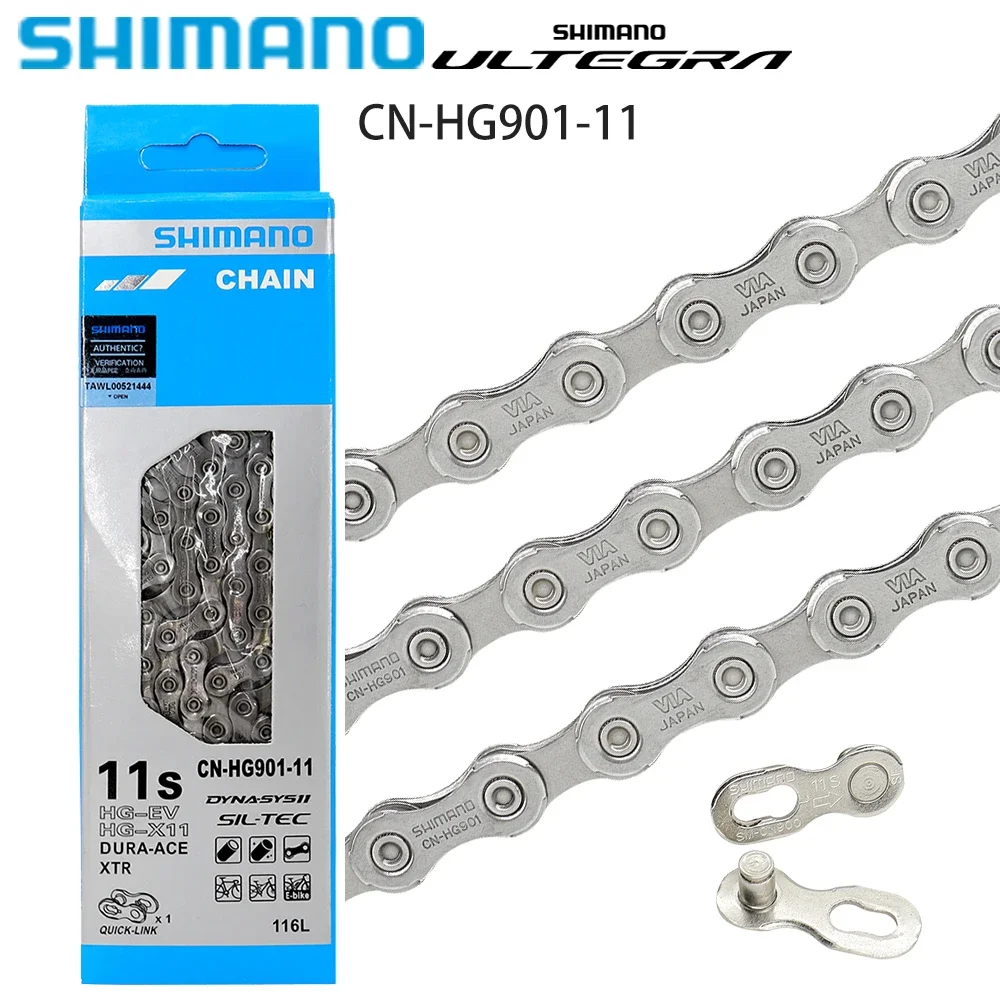 11-Speed-Road-Bike-Chain-HG901-Super-Narrow-Hollow-HYPERGLIDE-SIL-TEC ...