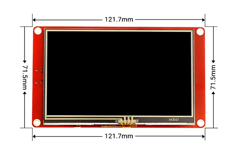 Módulo Lcd Elecrow Display Touch Screen Esp32 Para Arduino Micropython ...
