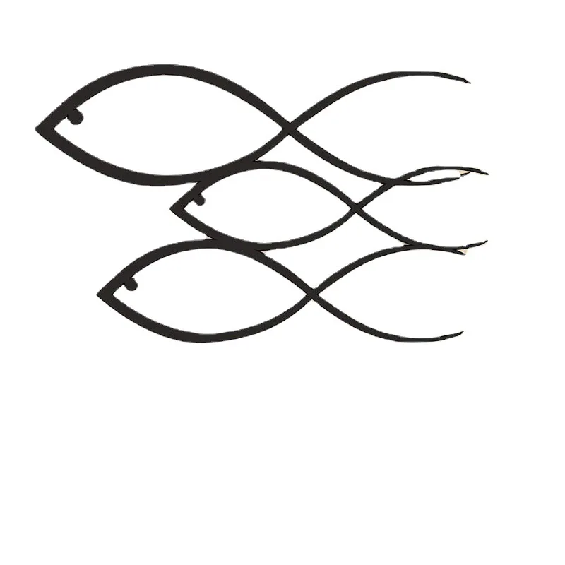 Abstract Metal Fish Art