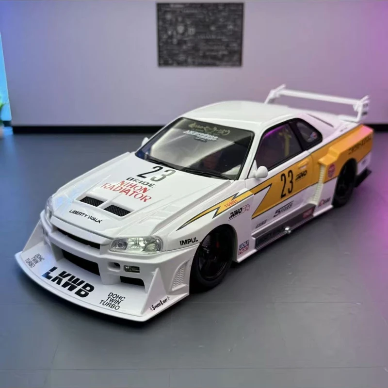 Co to jest R34 GTR Widebody? Dlaczego warto zainteresować się modelem 1:18?