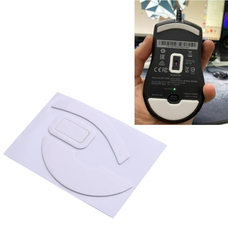 1Pack Mouse Feet Pedal for razer Viper Wired Mouse Replacement Mouse ...