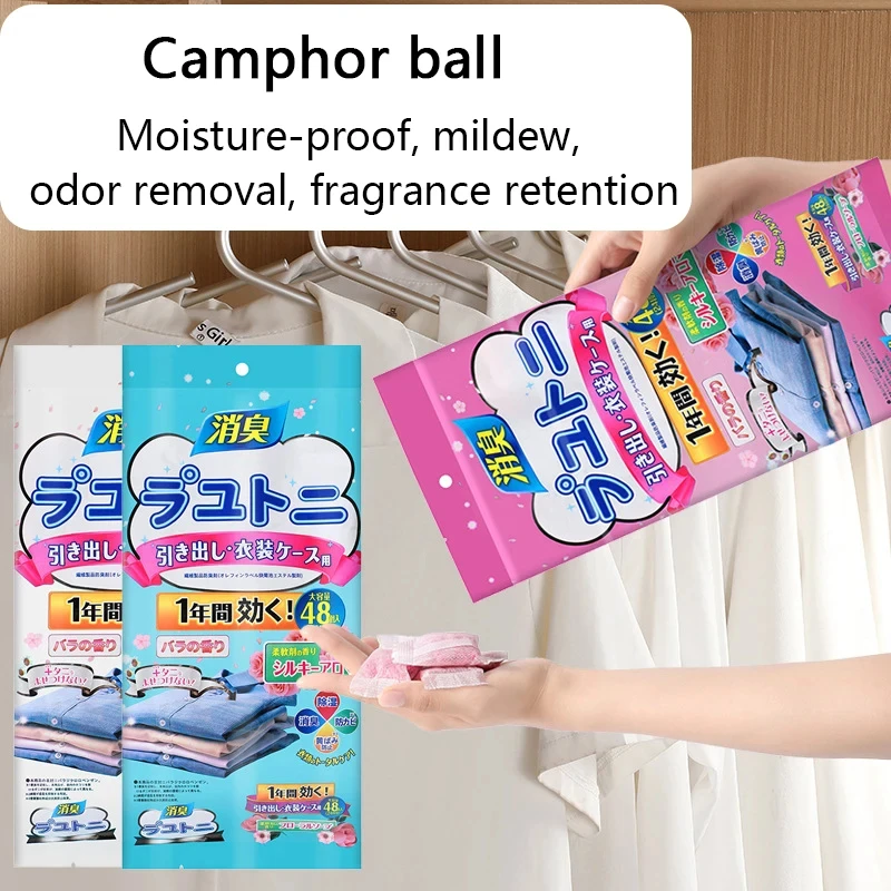 Home-Camphor-Balls-Moth-Ball-Shoe-Deodorizer-Cabinet-Closets-Drawers ...