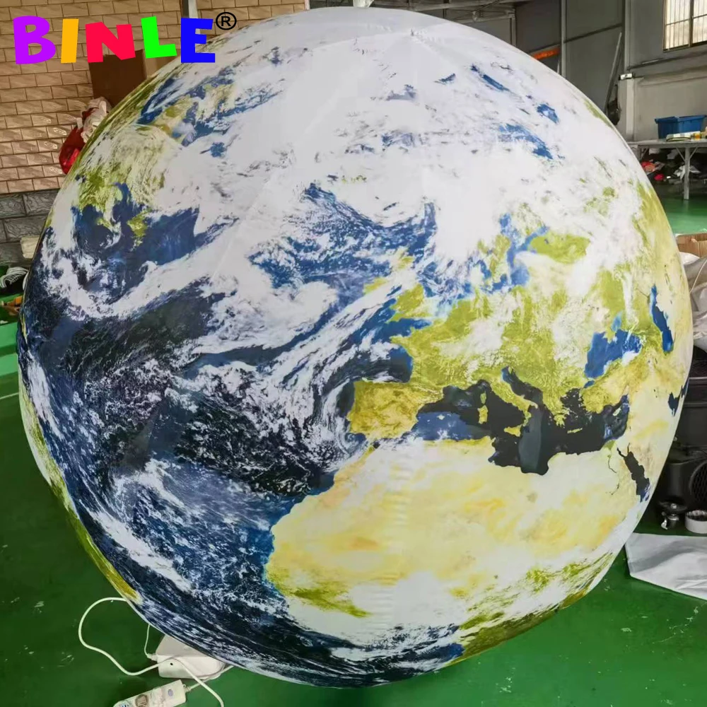 Planet Earth Inflatable Balls