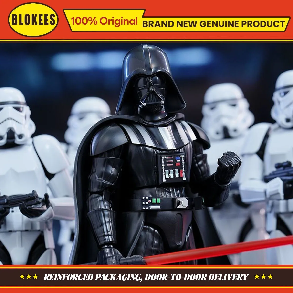 Blokees-juguetes originales de Star Wars, Darth Vader, Stormtrooper ...