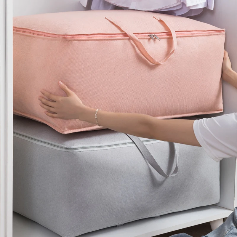 Large Capacity Clothes Storage Bag Waterproof Cabinet Wardrobe ...