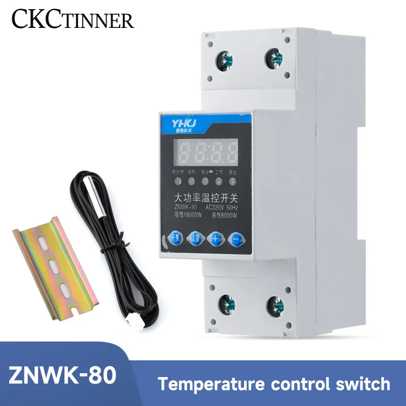 High-Power-Temperature-Control-Switch-AC-220V-High-Precision-Countdown ...