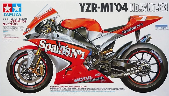 TAMIYA-1-12-YZR-M1-04-14100-Assembled-Motorcycle-Limited-Edition-Static ...