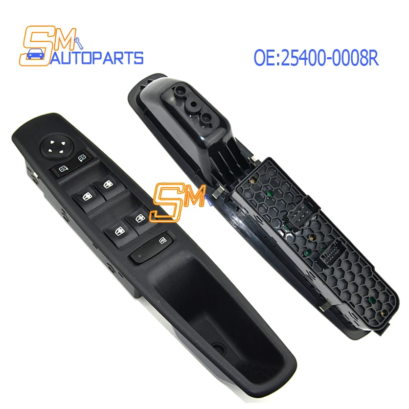 High-Quality-25400-0008R-Front-Left-Power-Master-Window-Control-Switch ...