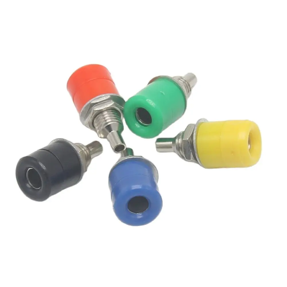 4mm Banana Socket Panel Mount 4mm Banana Female Binding Post Connector ...