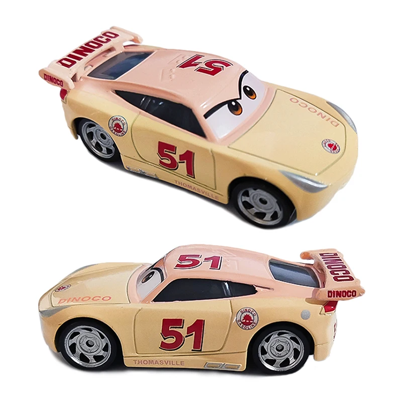 Disney-Pixar-Cars-Dinoco-51-Cool-Sister-Racing-Anime-Figure-Lightning ...