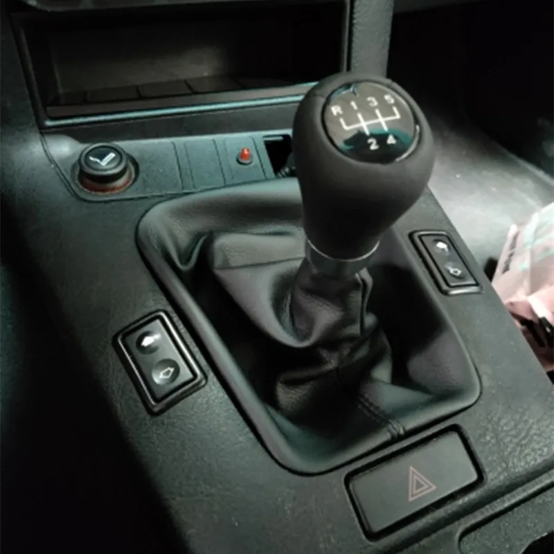 Manual-Styling-Car-Gear-Shift-Knob-Gaiter-Boot-For-BMW-E36-3-Series ...