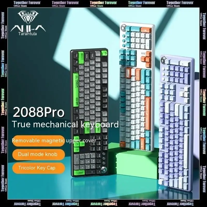 Aula-F2088-Pro-Mechanical-Gaming-Keyboard-Magnetic-Attraction-Anti ...