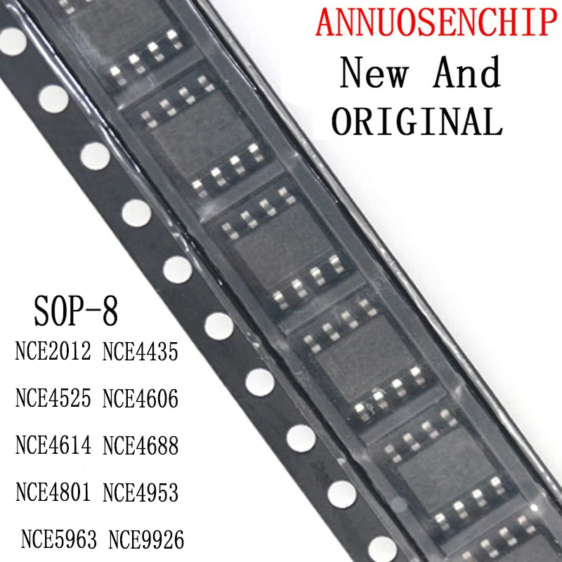 10pcs New And Original Sop-8 Sop8 Smd Nce2012 Nce4435 Nce4525 Nce4606 Nce4614 Nce4688 Nce4801 ...