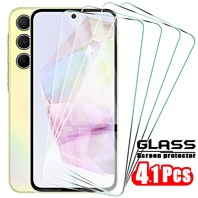 Premium Tempered Glass Screen Protectors - 1 to 4 Pack for Galaxy A05S ...