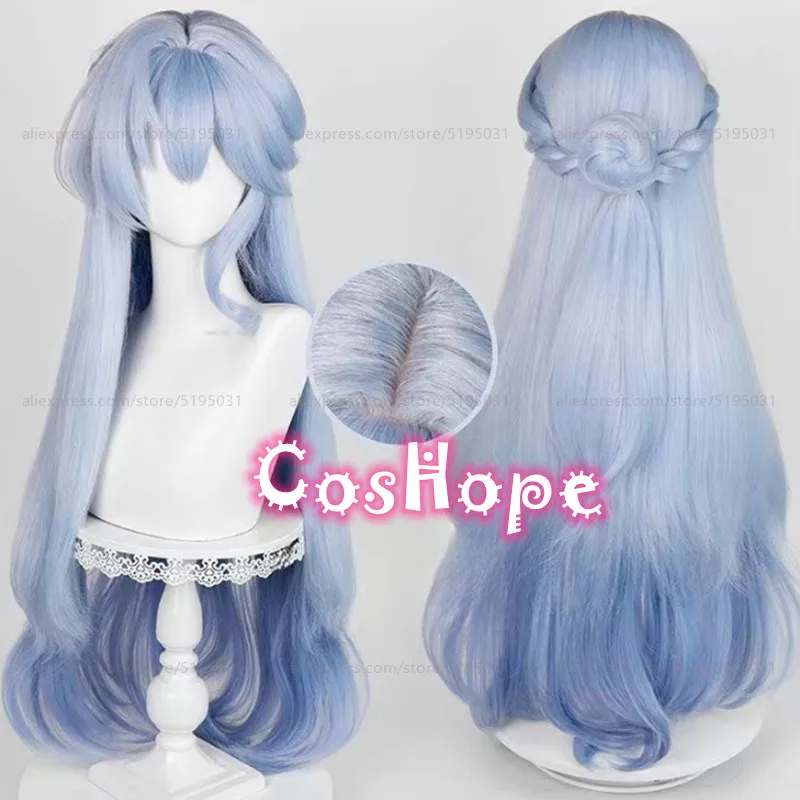 HSR-Robin-Cosplay-Wig-96cm-Long-Blue-Gradient-Wig-Cosplay-Anime-Cosplay ...