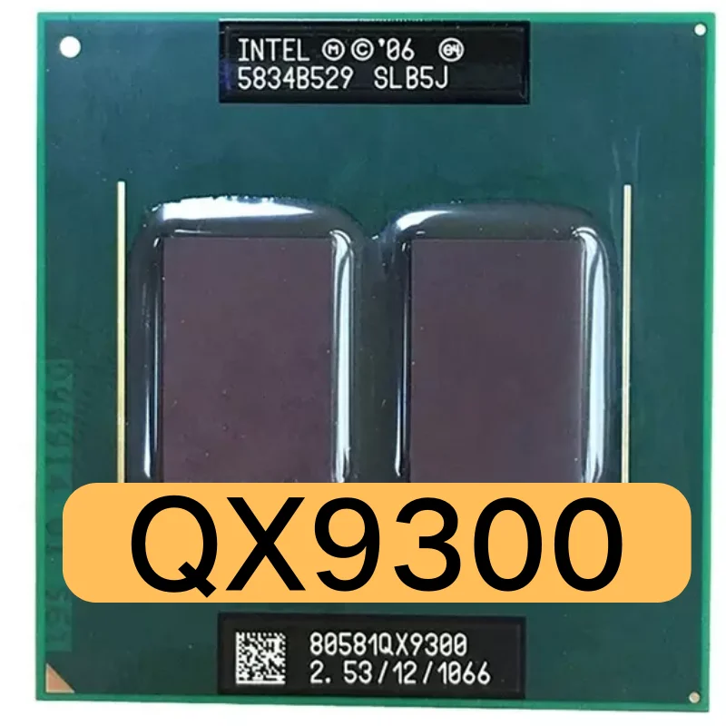 Processador Intel core 2 extremo qx9300 slb5j 2.5 ghz, quad-core, quad-thread, cpu, soquete p ...