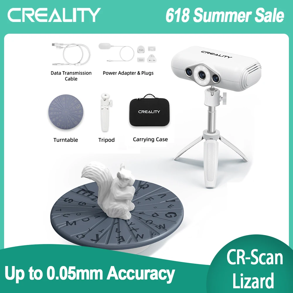 Creality-CR-Scan-Lizard-3D-Scanner-Up-to-0-05mm-Accuracy-Scan-Without ...