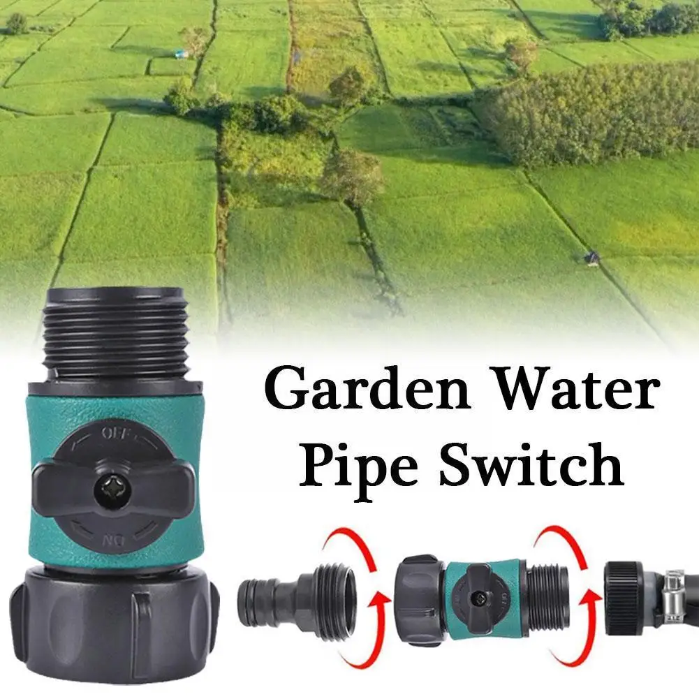 Garden-Irrigation-Y-shaped-Water-Splitter-1-2-3-4-Controller-Female ...