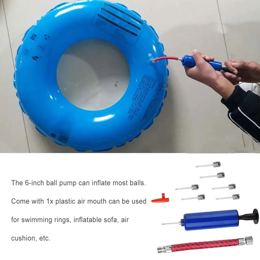 Pump-Inflator-Tool-Ergonomic-Inflating-Needle-Kit-Multi-purpose-Wear ...