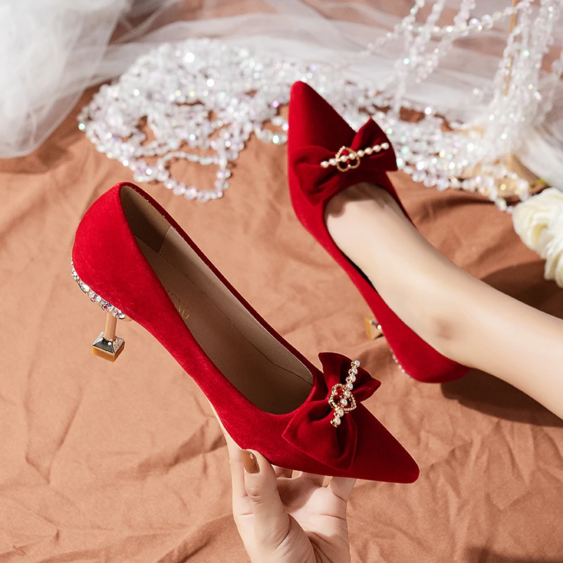 Red High Heels Shoes 2022