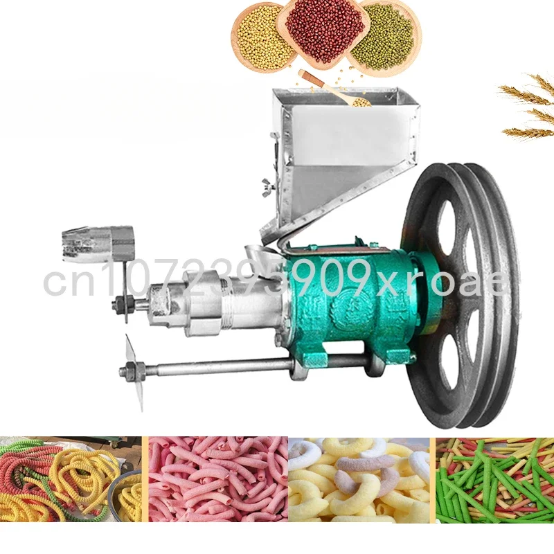 Snack-Food-Extruder-Corn-and-Rice-Food-Puffing-Machine-Commercial ...