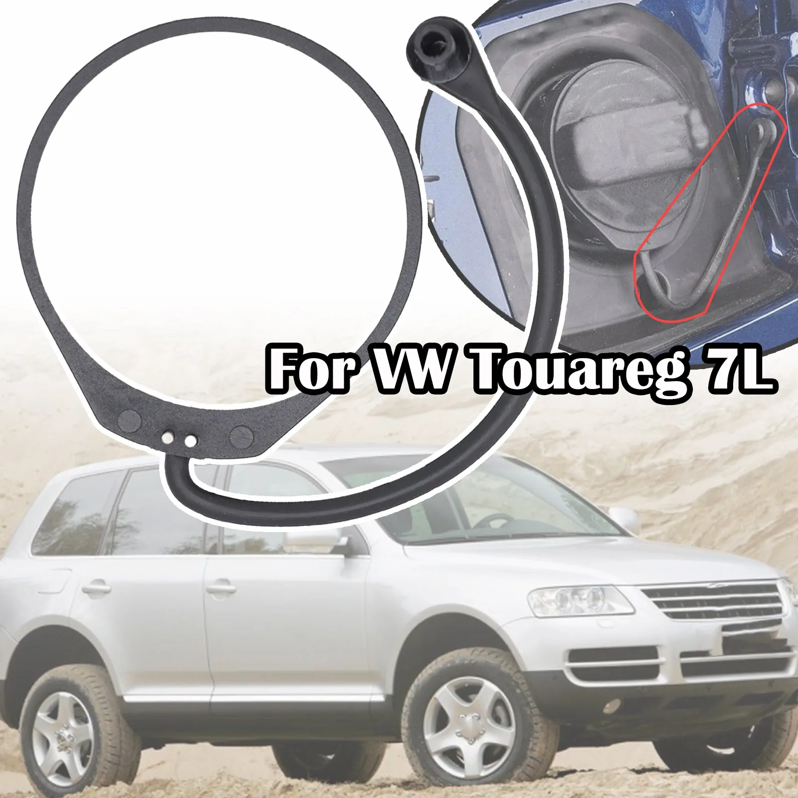 For VW Touareg 7L Car Fuel Tank Petrol Cap Filler Cord Tether Rope ...