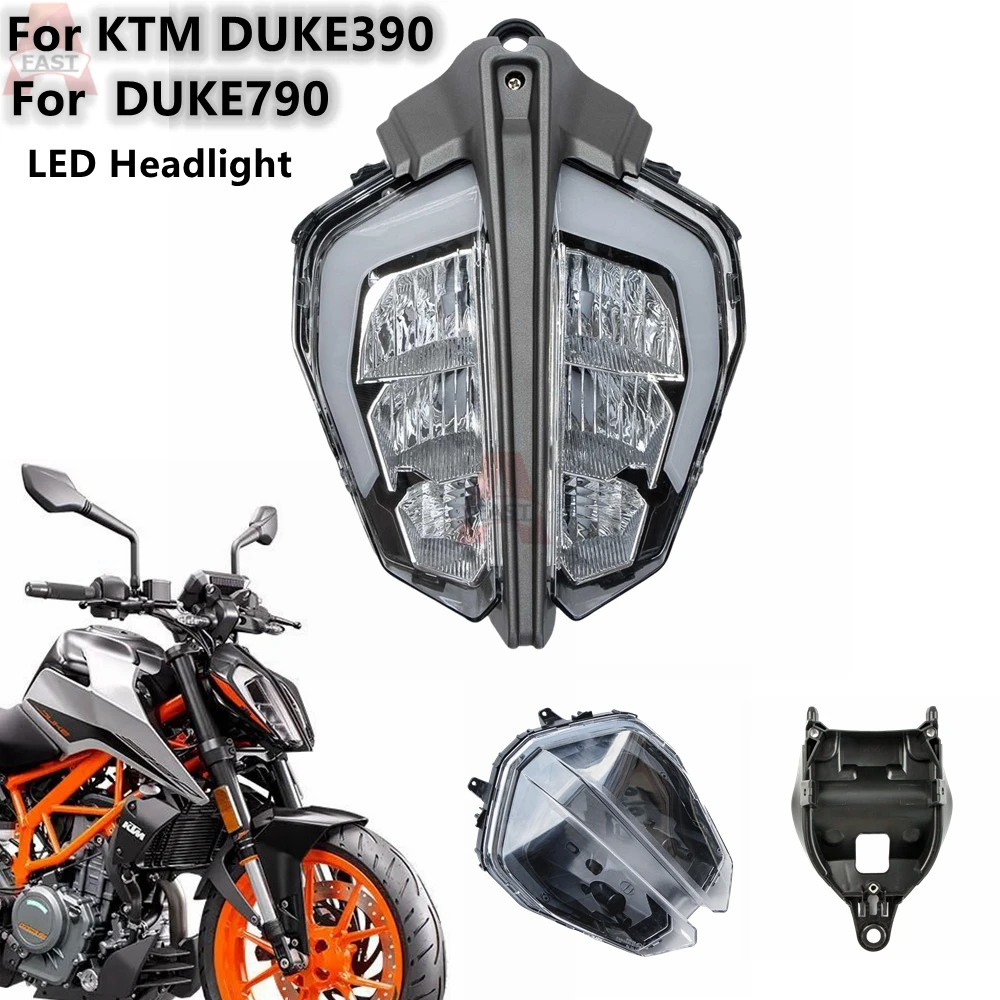 Conjunto-de-faros-delanteros-para-motocicleta-cubierta-de-carenado-de ...