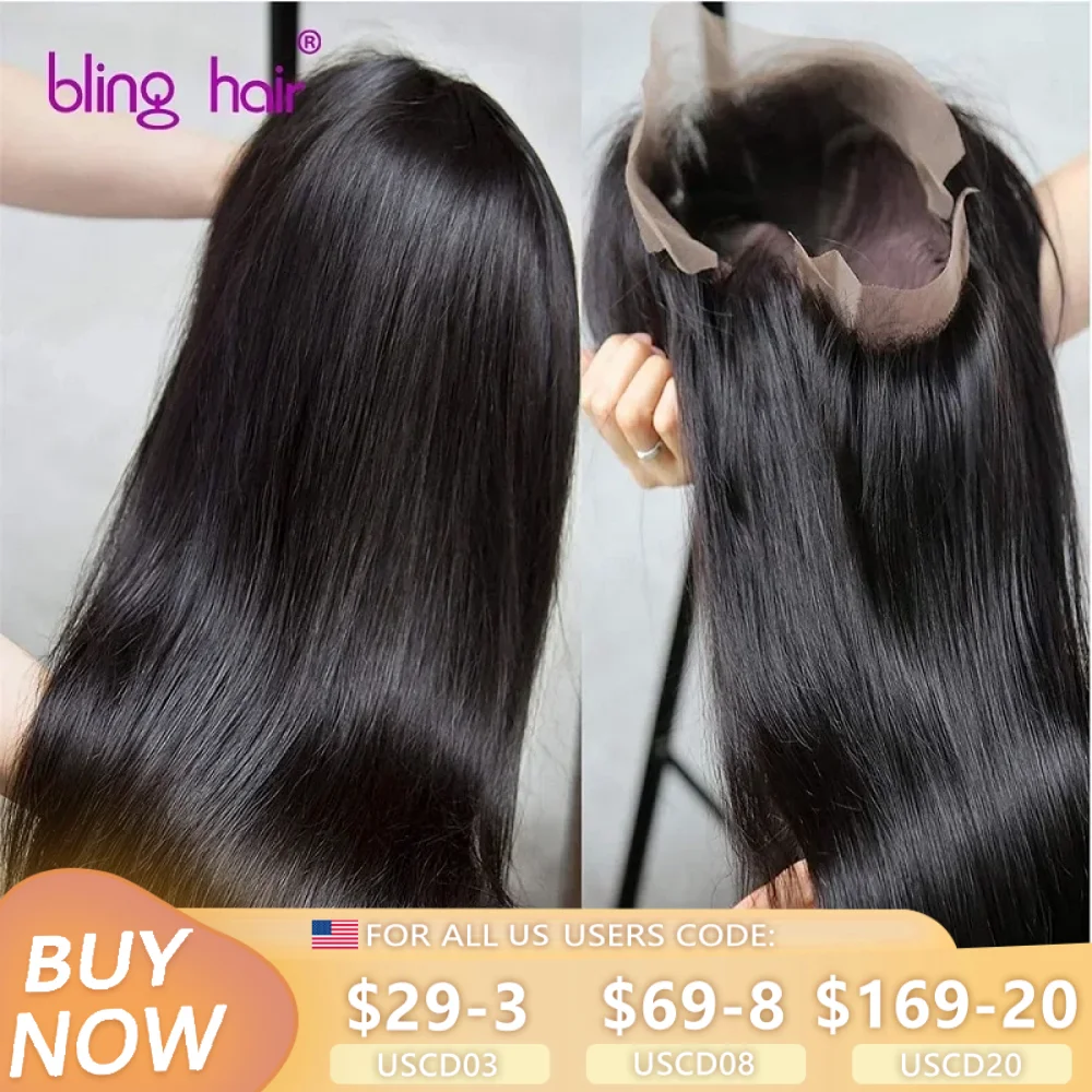 13x4-13x6-HD-Transparent-Lace-Front-Human-Bling-Hair-Wigs-For-Women-Pre ...
