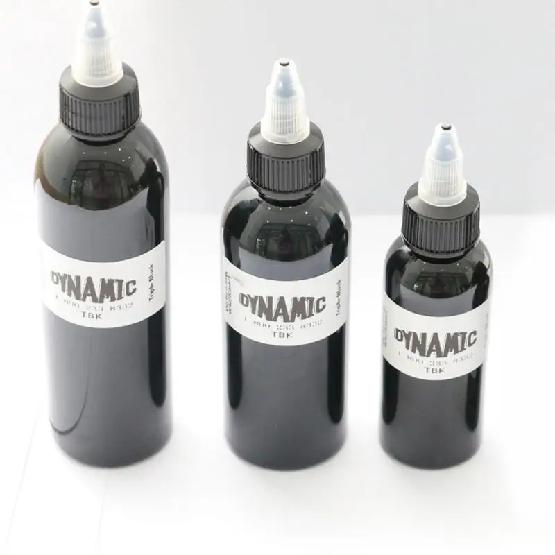 60ml-90ml-120ml-Quality-Black-Pigment-Tattoo-Ink-Easy-To-Color-Body ...