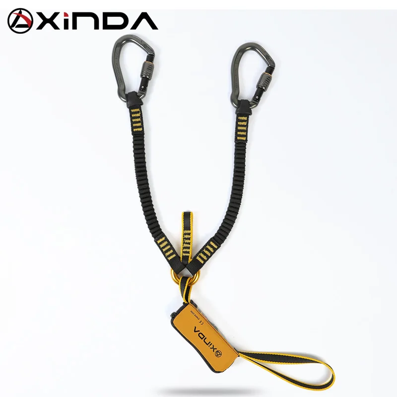 XINDA High Altitude Protective Via Ferrata Safety Belt Sling Lanyard ...