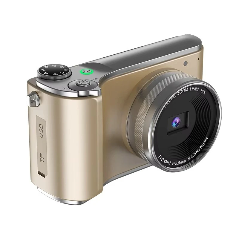 Digital Camera Vintage Style 64MP 4K Point and Shoot Camera with 20X ...
