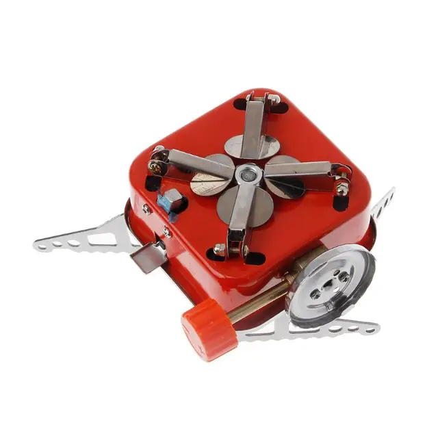 Mini Kemping Kályha Összecsukható Kültéri Gáztűzhely Hordozható Piknik ...