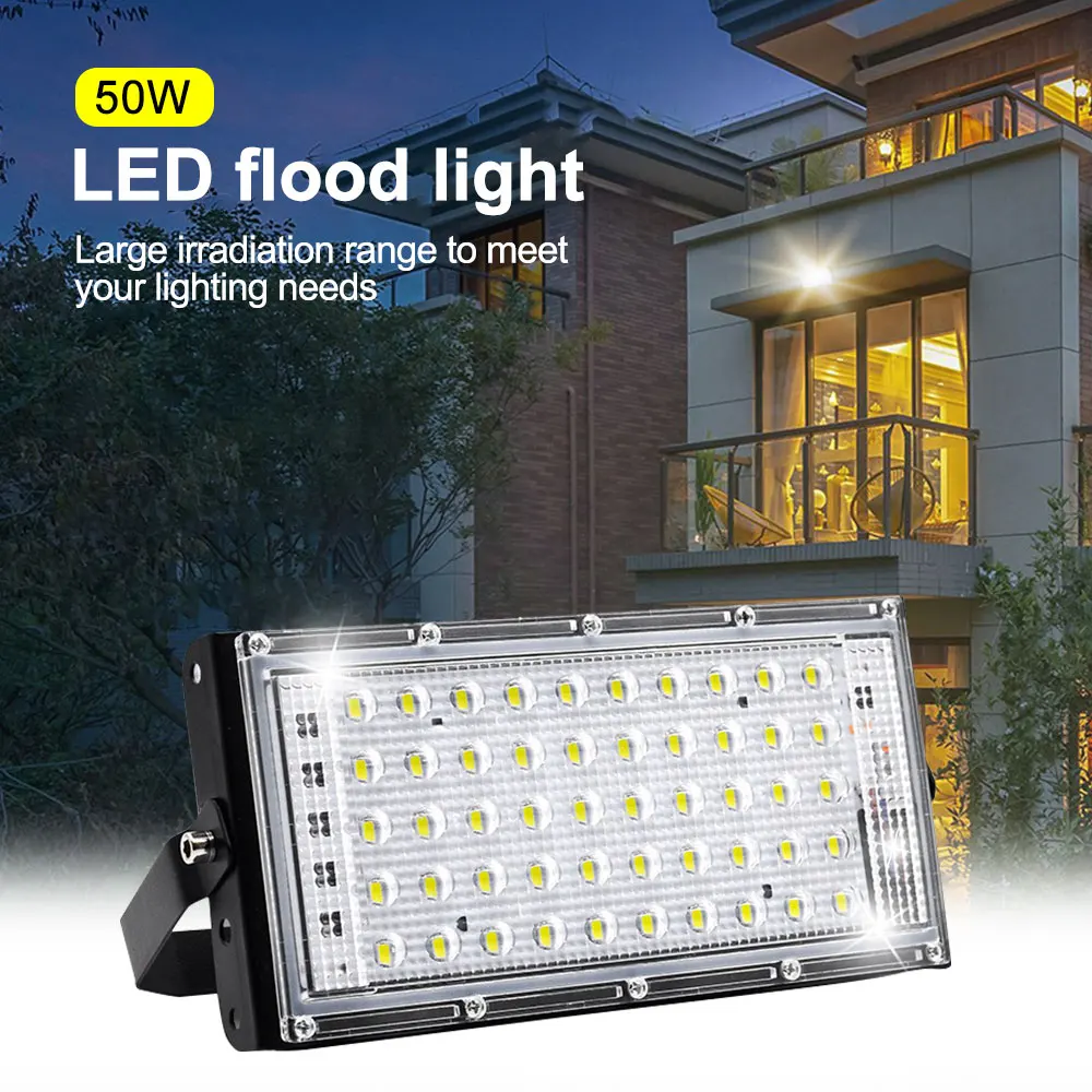 Projecteur LED imperméable à large faisceau,lampe murale d'extérieur ...