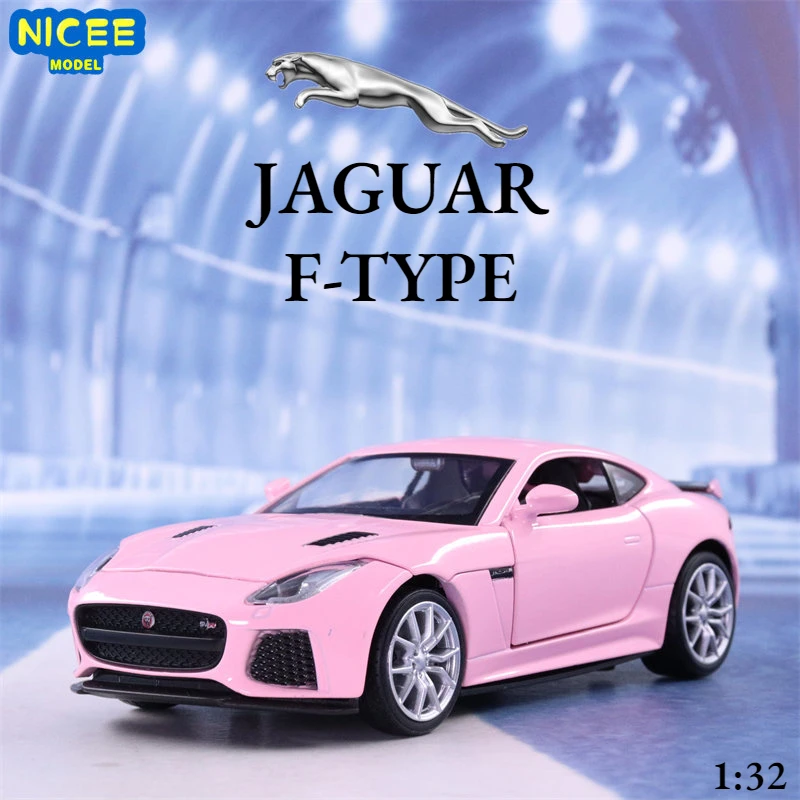 1-32-JAGUAR-F-Type-carro-esportivo-Alta-Simula-o-Diecast-Car-Metal ...