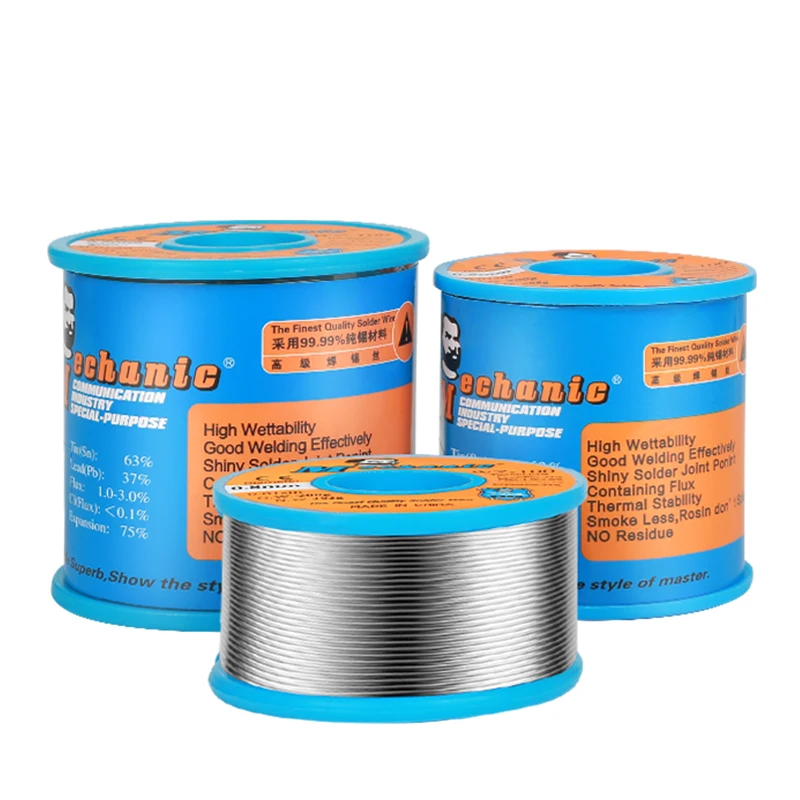 MECHANIC-Alambre de soldadura de núcleo de colofonia WZ100, 200g, 200g, 0,2/0,3/0,4/0,5/0,6mm ...