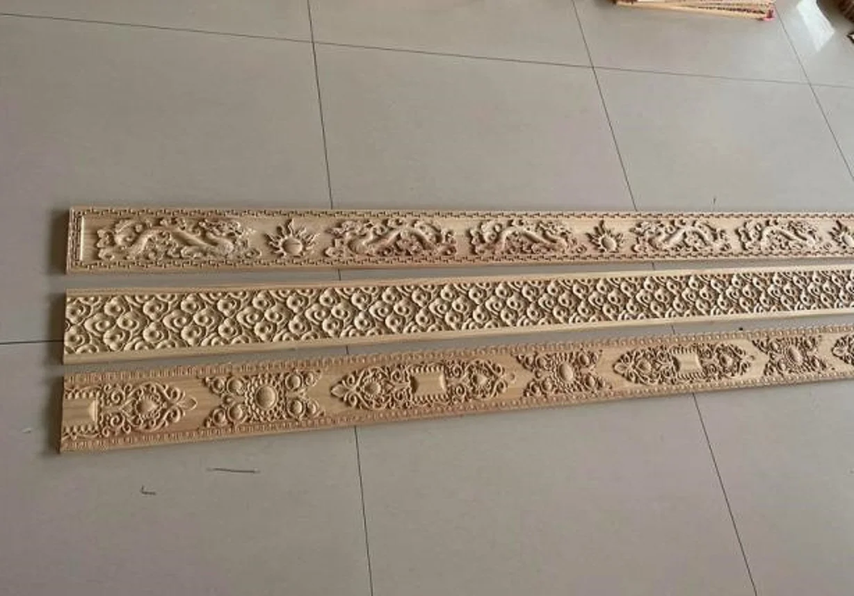 El-marco-de-la-pared-de-fondo-tallada-de-la-Sala-de-estar-de-madera ...