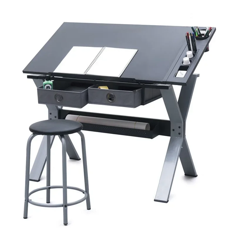 Mesa-de-Elabora-o-Ajust-vel-Arte-e-Artesanato-Drawing-Desk-Folding ...