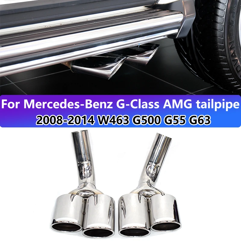 For 2008-2014 Mercedes-Benz G-Class W463 G500 G63 G550 Exhaust Pipe ...