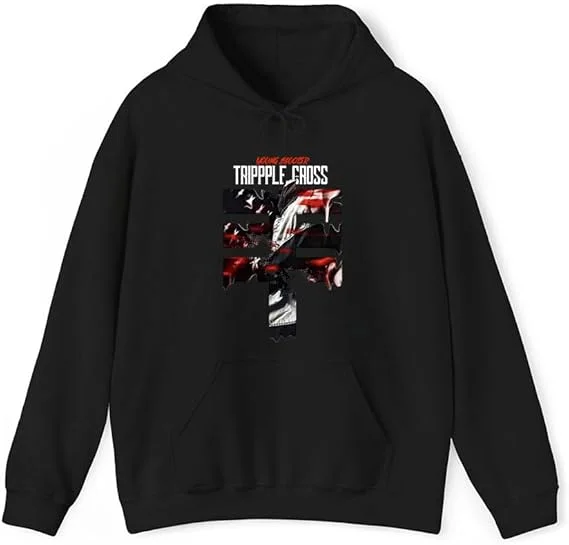 Young Scooter Merch Trippple Cross Hoodie Hoodies Unisex Long Sleeve ...