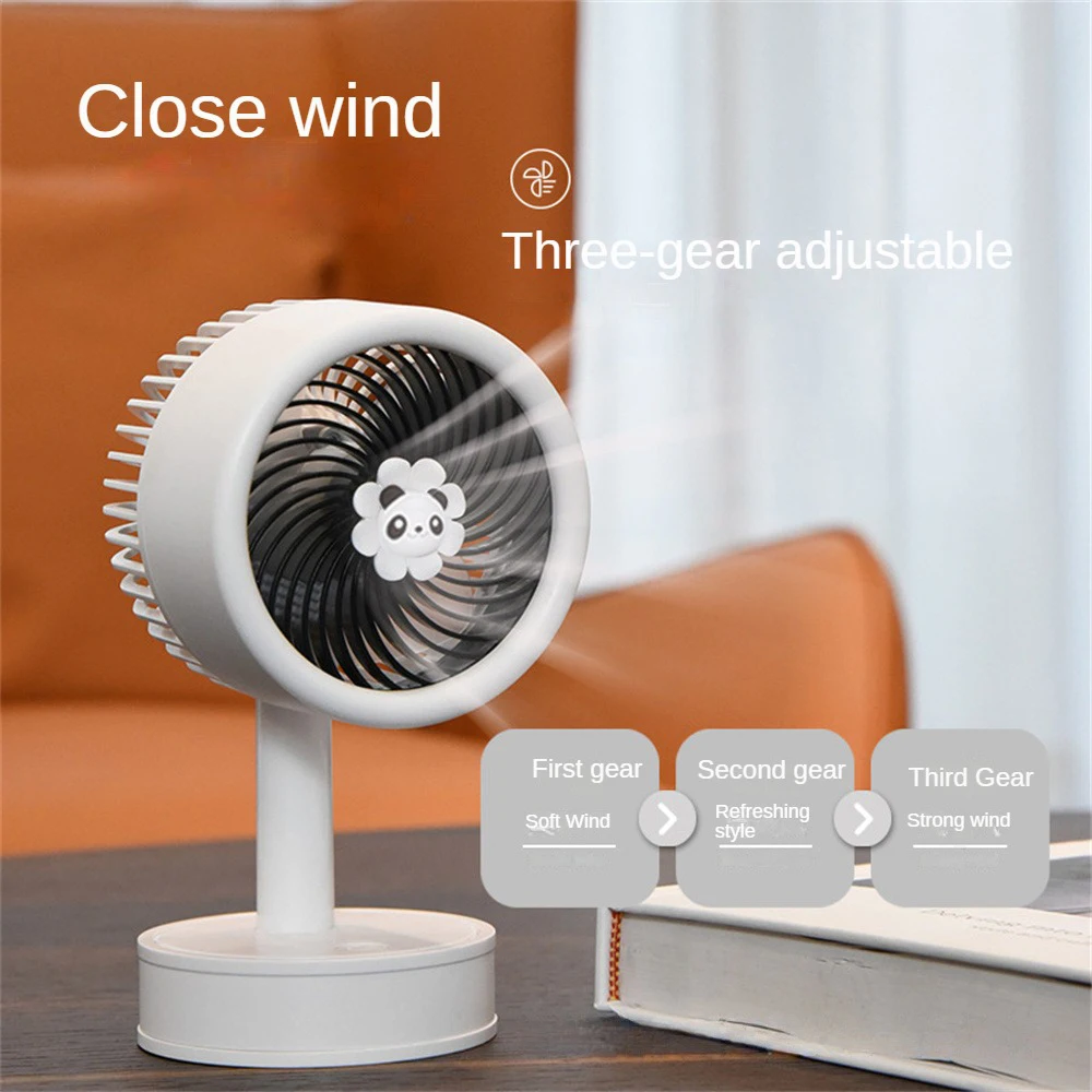 Desktop-Mini-Fan-Cartoon-Three-Speed-Headup-Usb-Charging-Plastic-Small ...