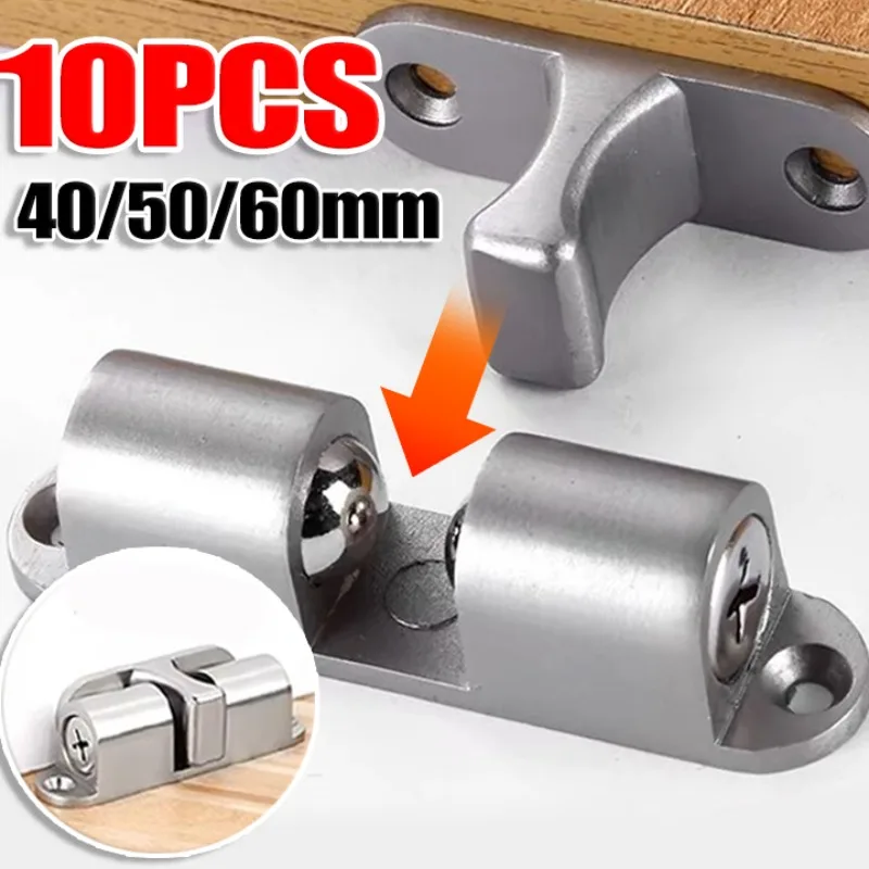 10-1PCS-Double-Ball-Spring-Latches-Brass-Door-Latch-Roller-Lock-Cabinet ...