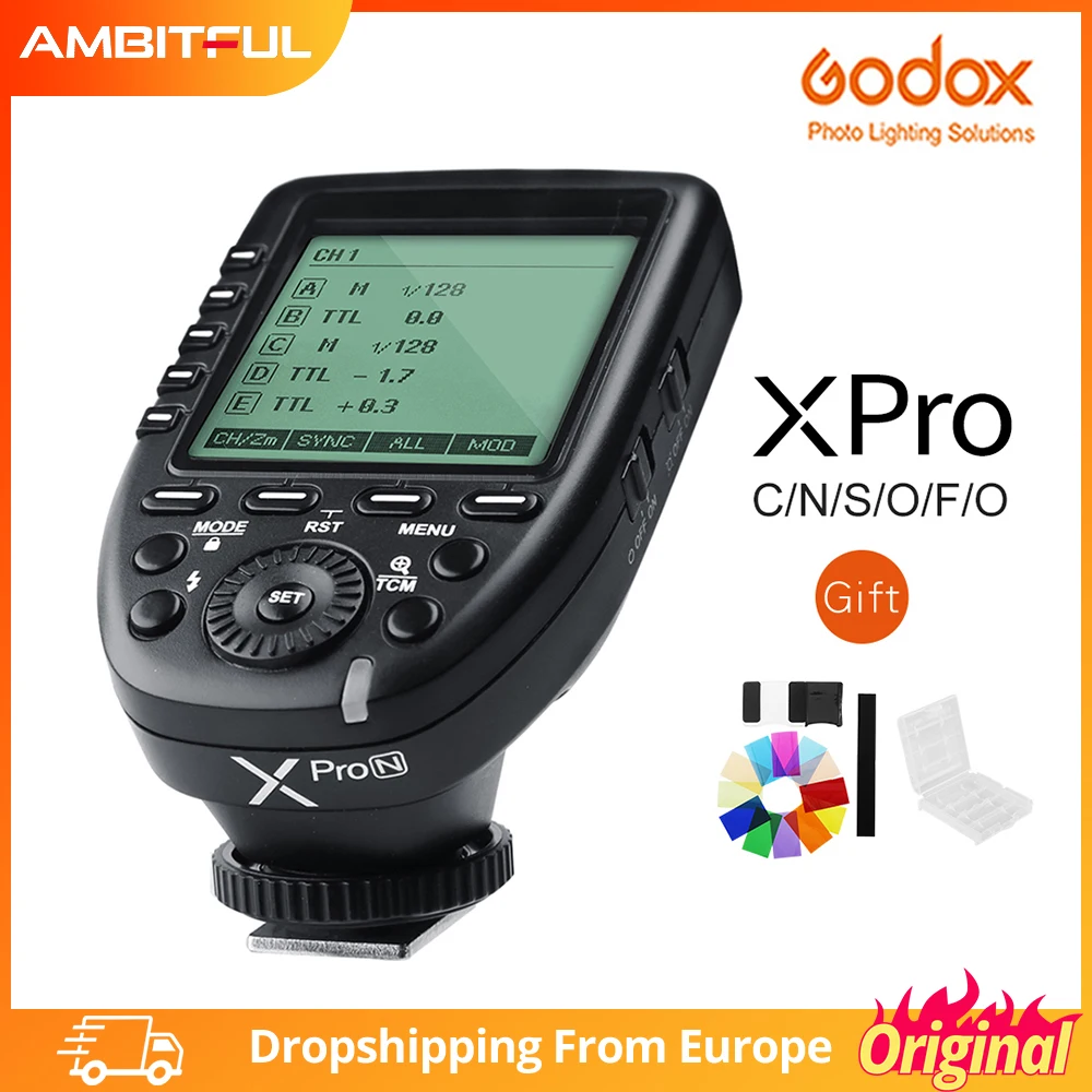 Godox Xpro Trigger Xpro-C Xpro-N Xpro-S Xpro-F Xpro-O Xpro-P TTL ...