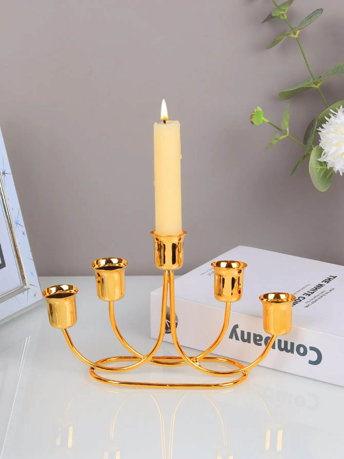 Candelabro-de-cinco-cabezas-de-Arte-de-hierro-n-rdico-decoraci-n-de ...