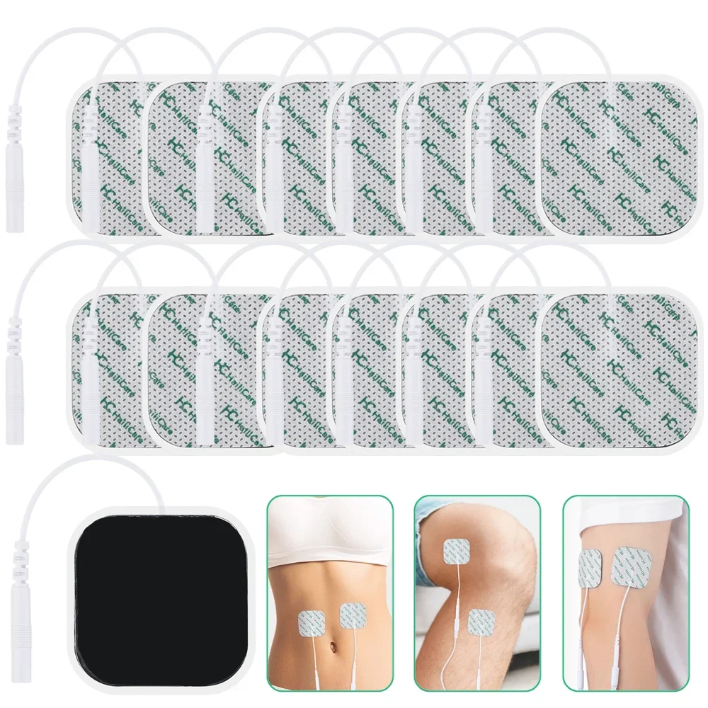 Tens Electrodes Pads Physiotherapy Accessories EMS Muscle Stimulator ...