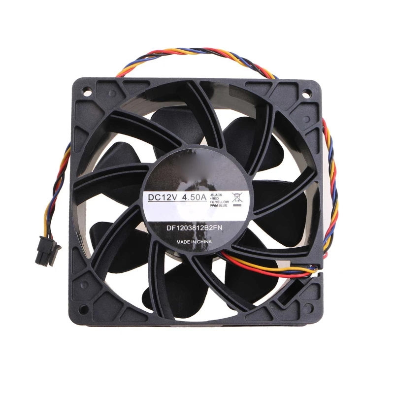 High-Speed-Dual-Ball-Bearing-Cooling-Fan-CFM-Fluxo-de-ar-para-Mineiro ...