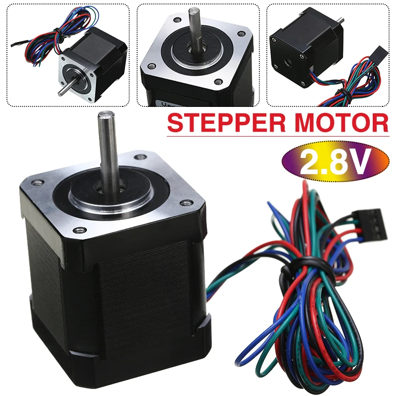 1pc Nema 17 Stepper Motor 59Ncm 2A 48mm 4-lead 1m Cable 17HS19-2004S1 ...