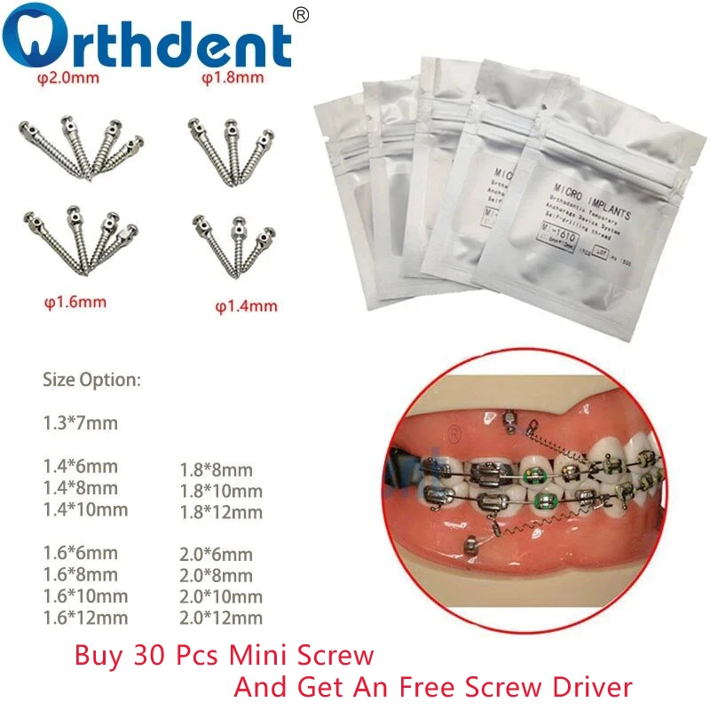 Dental-Mini-Implants-Micro-Screw-Titanium-Orthodontic-Screwdriver ...